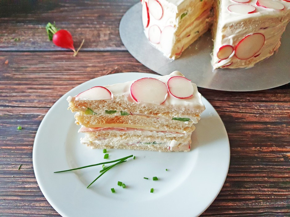 Einfache Sandwichtorte