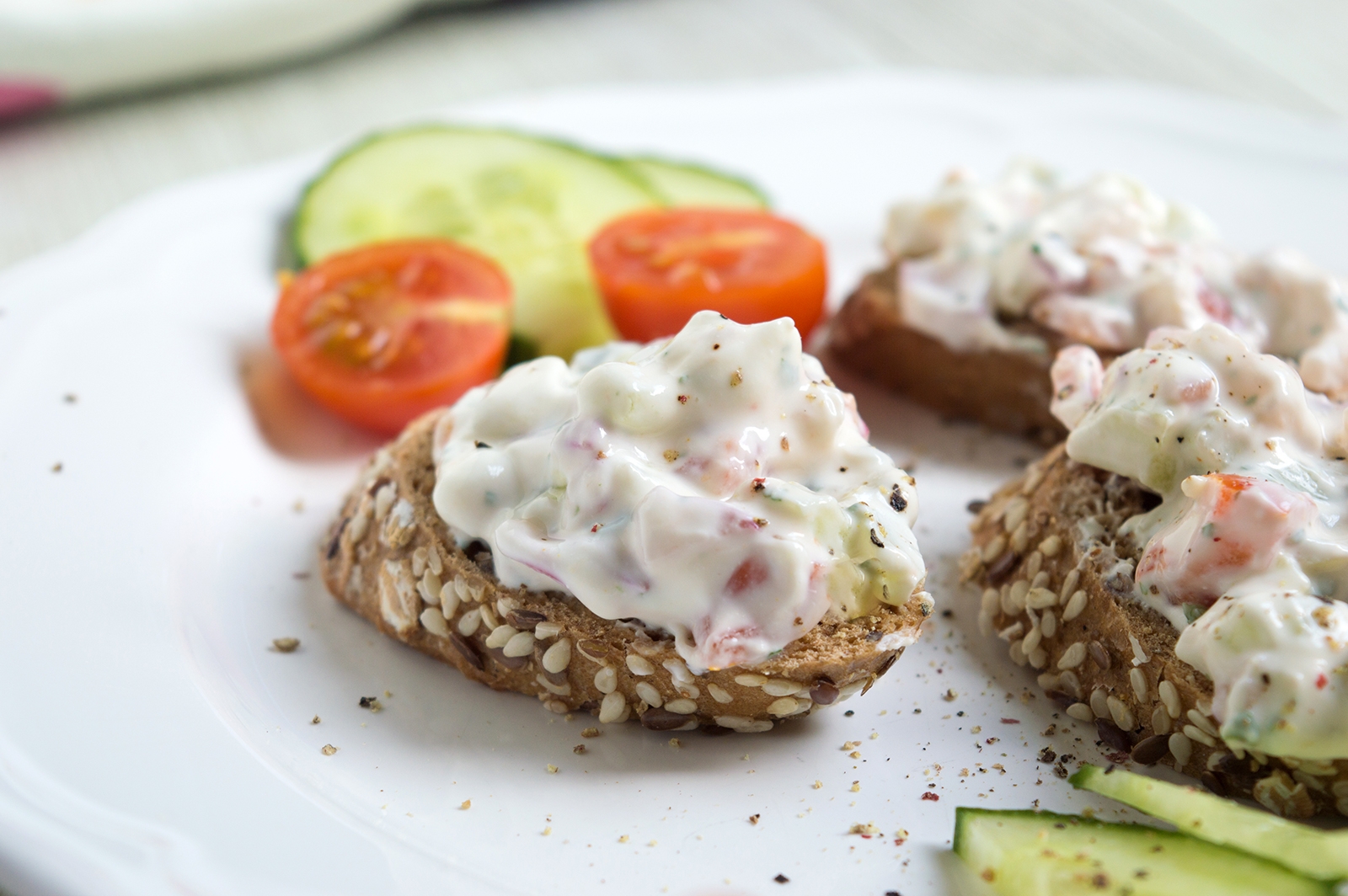 Gemüse-Topfen-Aufstrich - Rezept | GuteKueche.at