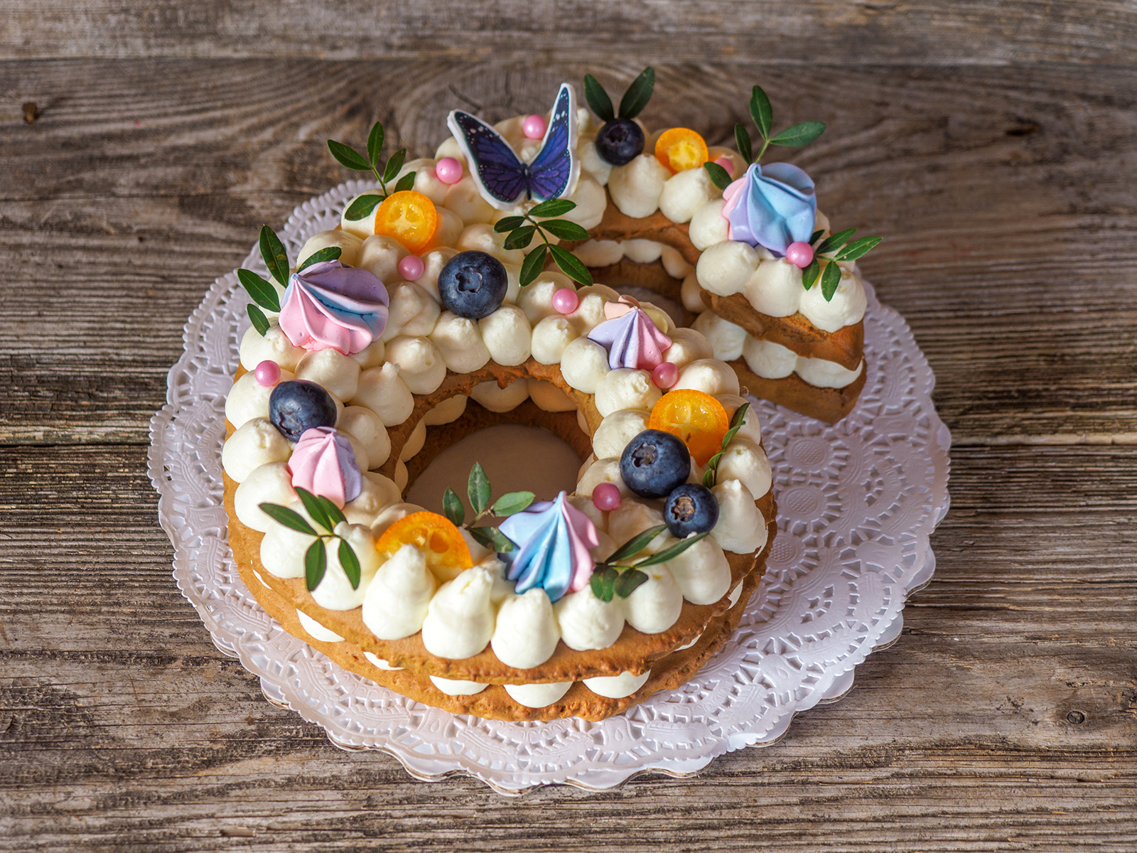 Number Cake Rezept Biskuit - Rezeptwelt